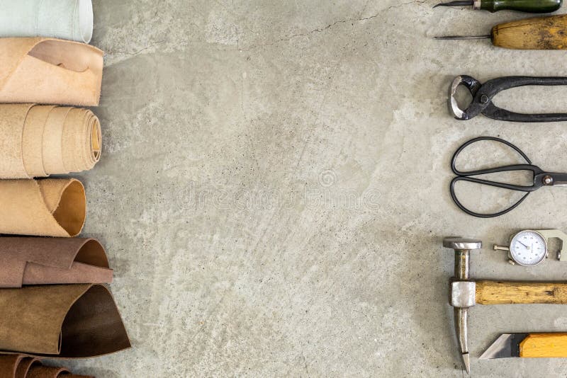 Top View Materials and Instruments on Cutting Mat for Chopping ...