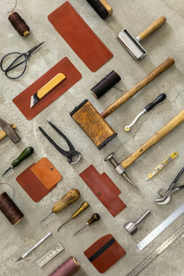 Top View Materials and Instruments on Cutting Mat for Chopping ...