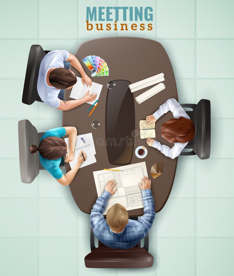 Office Top View Stock Illustrations – 61,132 Office Top View Stock ...