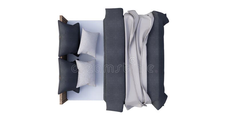 1,566 Bed Top View Pillows Stock Photos - Free & Royalty-Free Stock ...