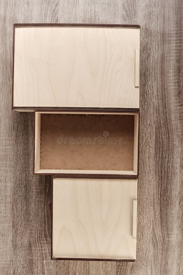 Handmade wooden boxes stock image. Image of empty, carpentry - 113202405
