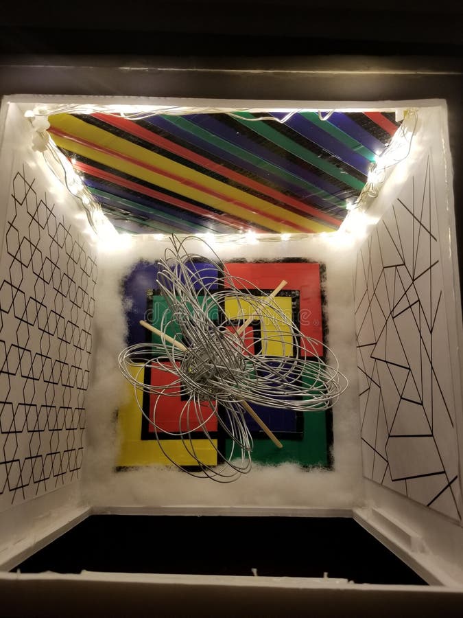 Top View of a Mood Box stock image. Image of view, lights - 166520539