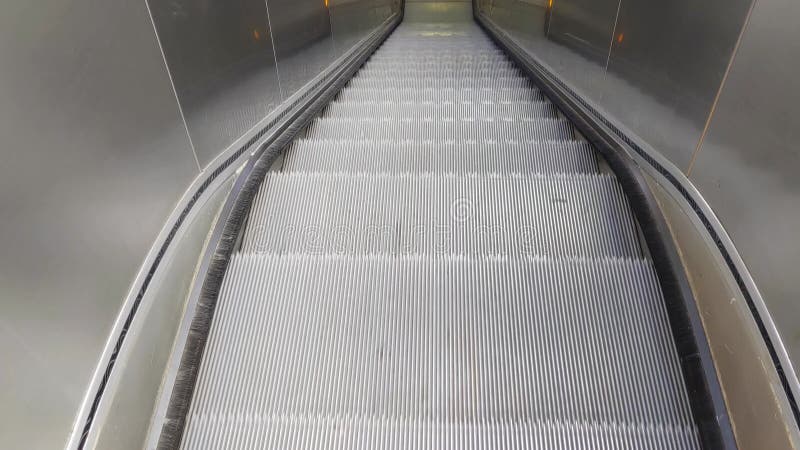 Top View of a Moving Elevator. Convenient Way To Get Up. Stock Video ...