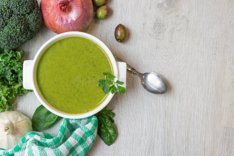 Natural Cream or Vegetable Puree Stock Photo - Image of nutrition ...