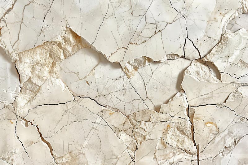 A Top View of an Off White Marble Texture Background with a Rough ...