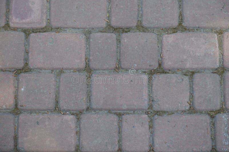 Top View of Old and Dusty Pale Pink Pavement Stock Image - Image of ...