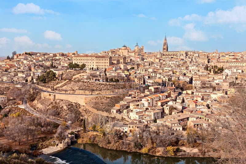 Winter in Toledo stock photo. Image of travel, cloudy - 27351958