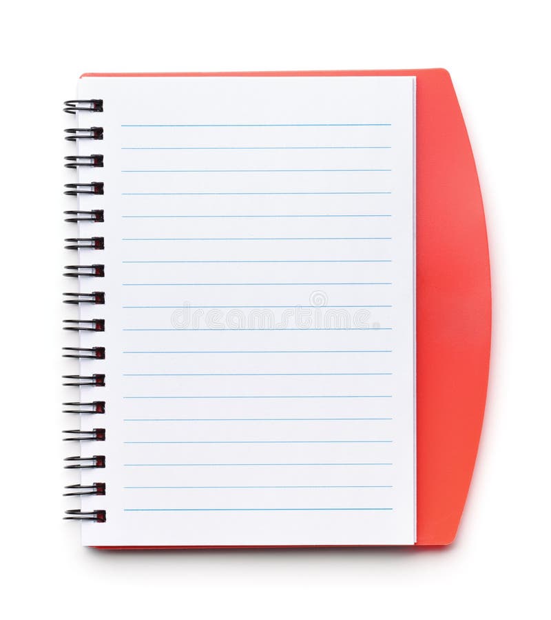 Top view of open notebook stock photo. Image of binder - 96831158