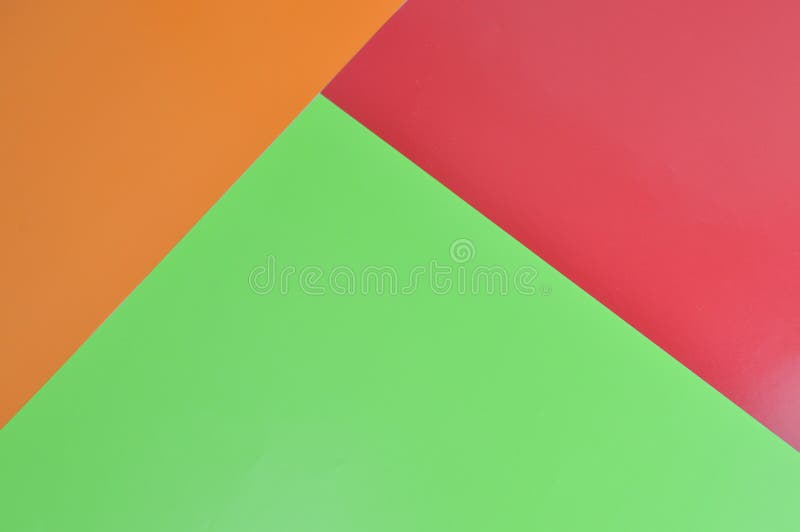 Top View of Orange, Green and Red Background Stock Photo - Image of ...