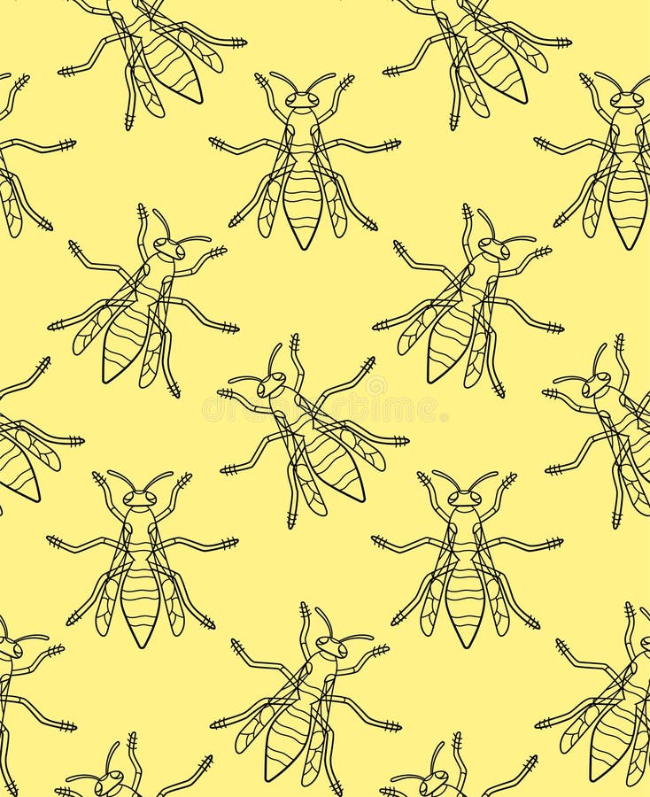 Yellowjacket Yellow Jacket Wasp Hornet Vector Stock Vector ...