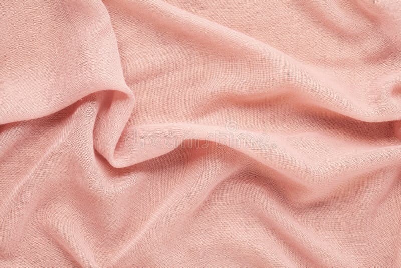 Top View Over Soft Woolen Pink Textil Texture Stock Photo - Image of ...