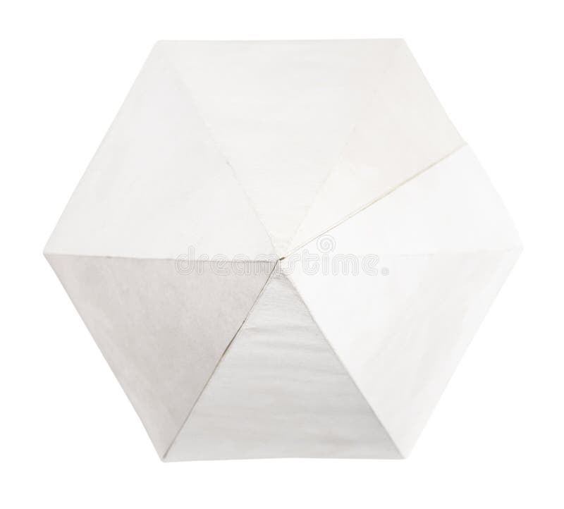 Hexagonal Pyramid With Paper