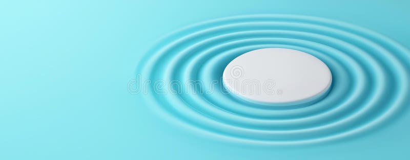 Top-view, Patterns, Texture. Circular Object Creating Ripples in Calm ...