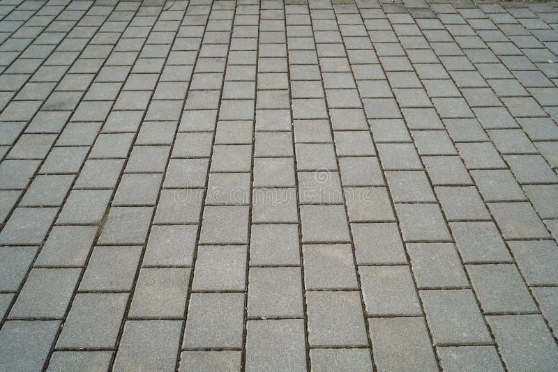 Top View on Paving Stone Road. Old Pavement of Granite Texture Stock ...