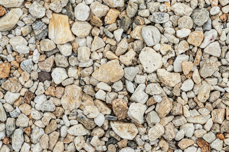 Top View of the Pebbles Stone on the Floor. Beautiful Small Stone and ...