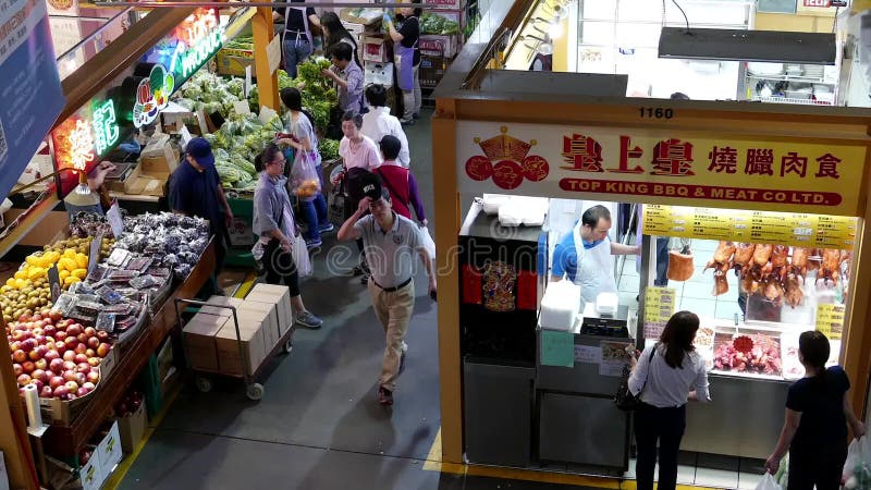 Top View of People Selecting Foods Stock Video - Video of sweet, shop ...