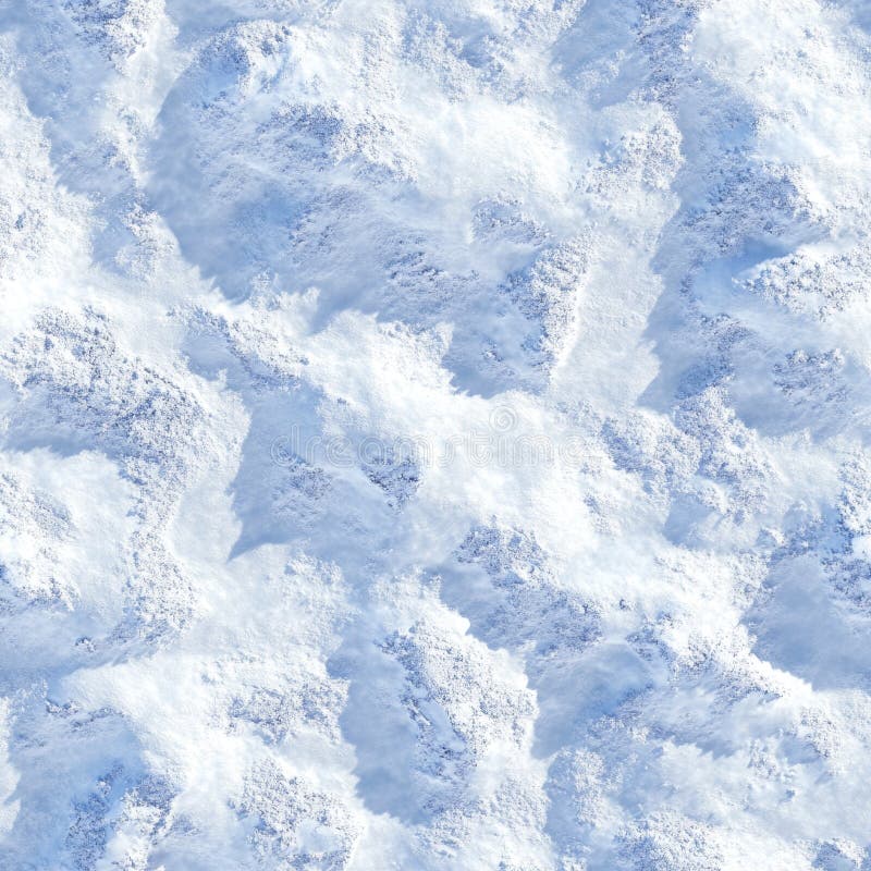 Top View Photo of Pristine Snow with a Slight Sheen, Seamless Texture ...