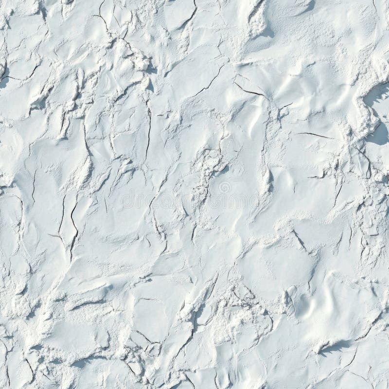 Top View Photo of Snow with Subtle Windblown Patterns, Seamless Texture ...