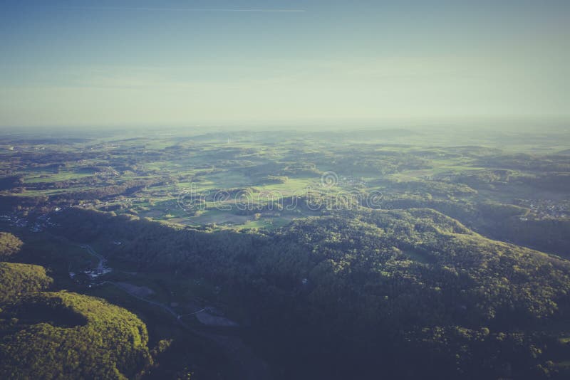 Top View Photography Of Green Forest During Daytime Stock Image - Image ...