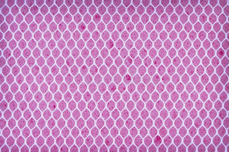 Top View Pink Sponge Net in Seamless Patterns Texture for Background ...