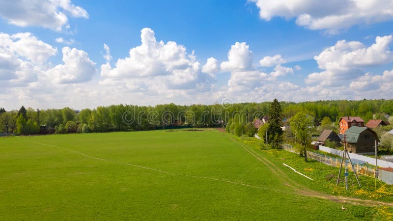 Top View of a Plot of Agricultural Field Stock Photo - Image of style ...