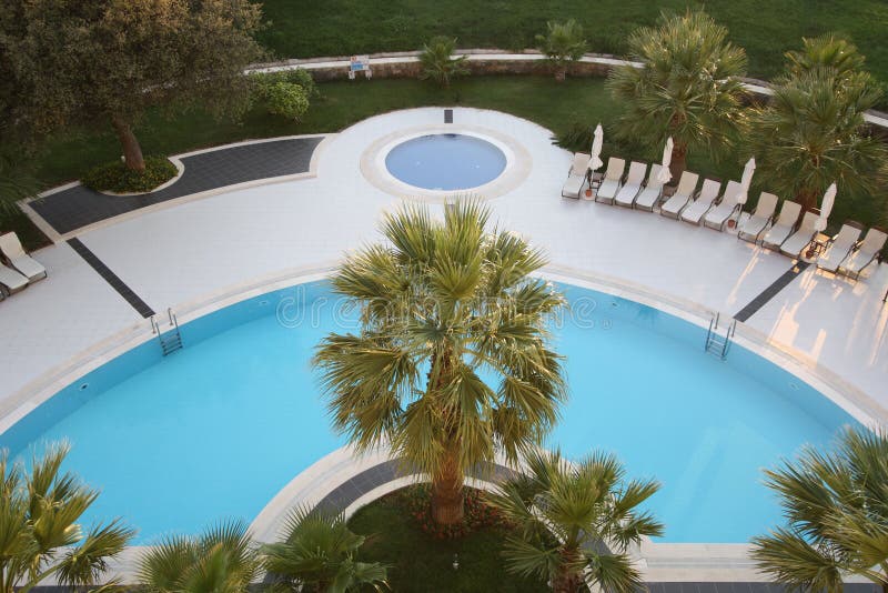 The top view on pool stock photo. Image of lifestyle - 10591928