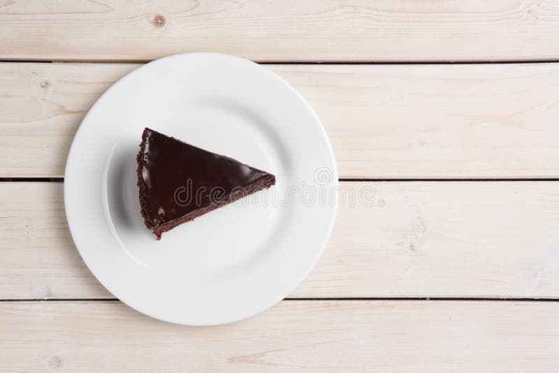 Top View of Portion of Coffee Cake on Plate Stock Photo - Image of cook ...