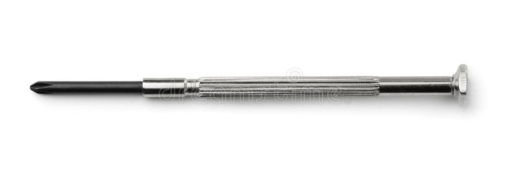 Top View of Precision Screwdriver Stock Photo - Image of hand, head ...