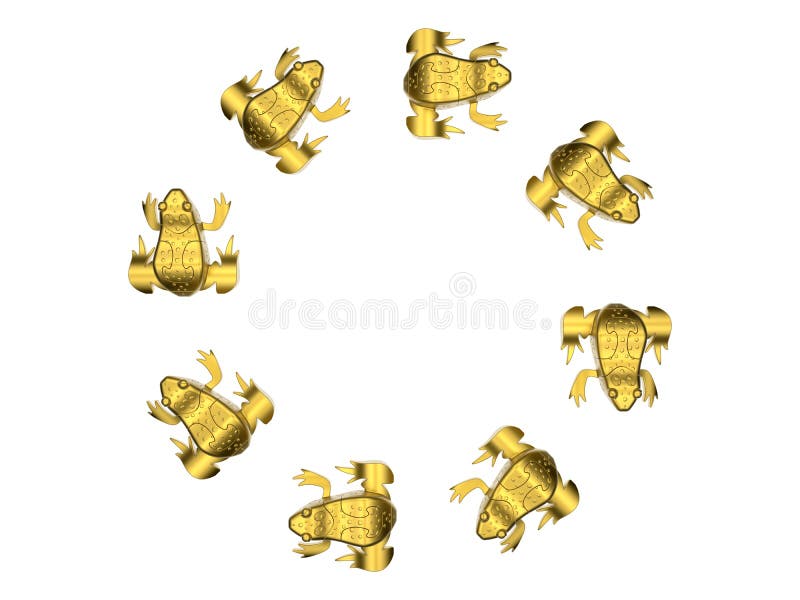 Frog Top View Isolated Stock Illustrations – 90 Frog Top View Isolated ...