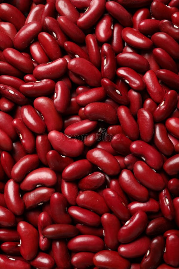 Top View of Raw Red Kidney Beans As Background Stock Photo - Image of ...