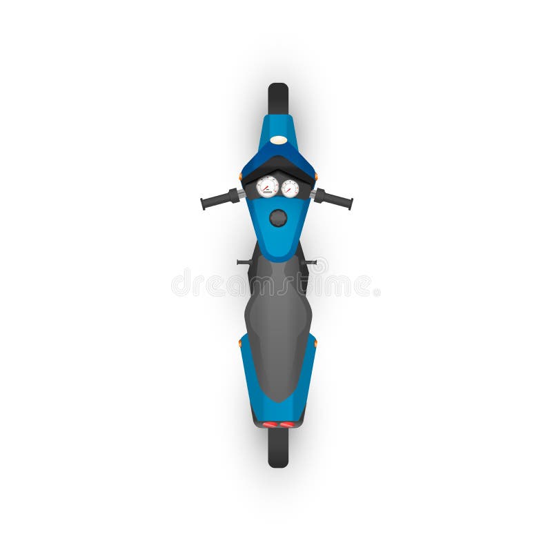 Motorcycle Top View Icon Stock Illustrations – 204 Motorcycle Top View ...