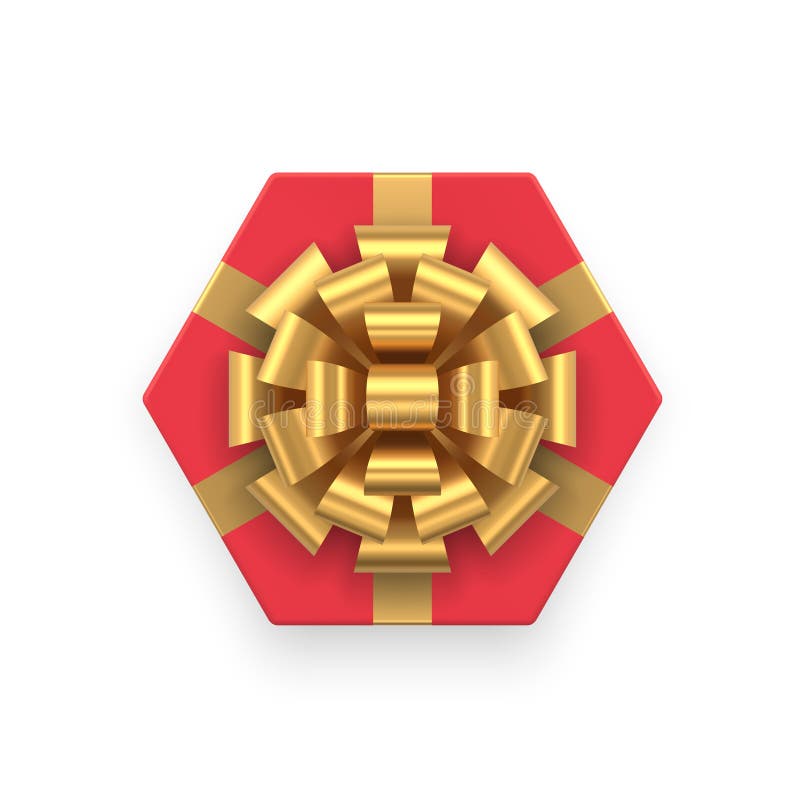 Top View Wrapped Christmas Present Stock Illustrations – 888 Top View ...