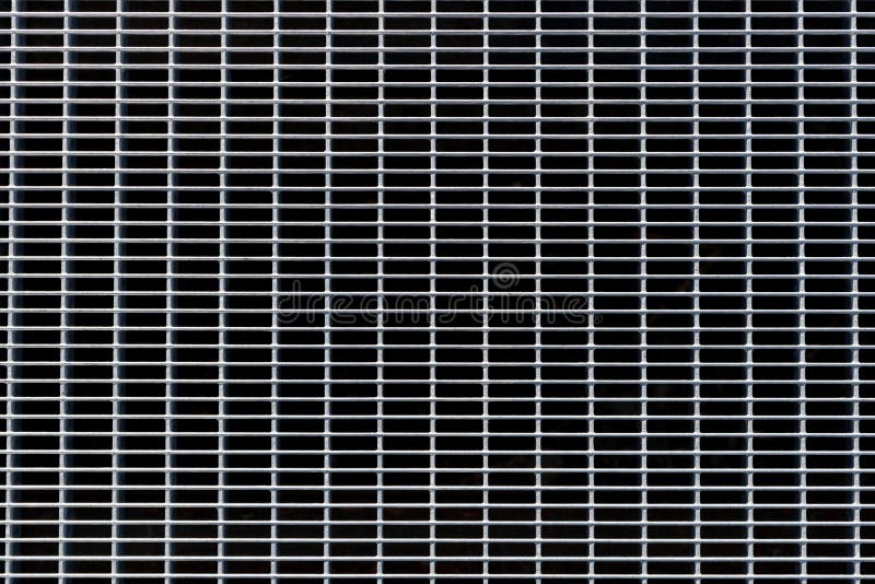 Top View Rectangular Metal Grate. Stock Photo - Image of iron ...