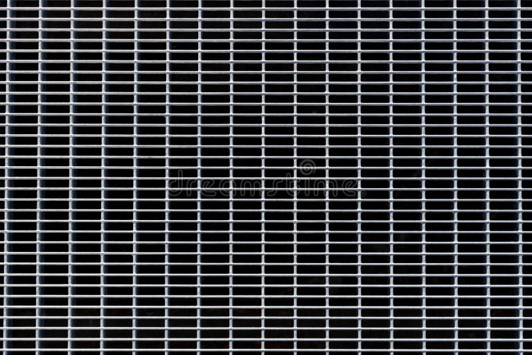 Top View Rectangular Metal Grate. Stock Photo - Image of iron ...