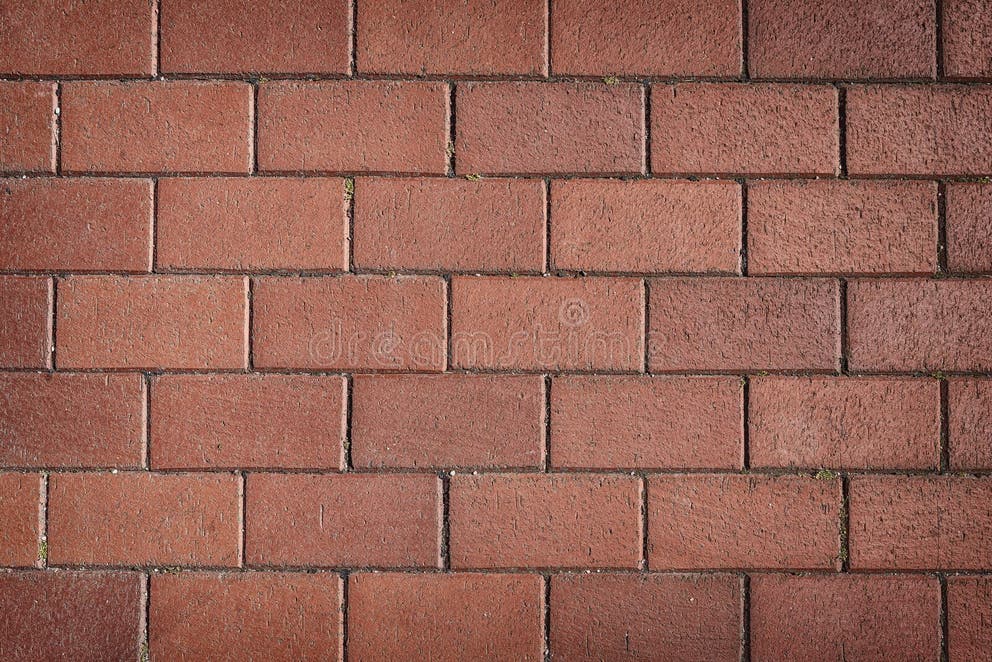 Top view red paving slabs. stock image. Image of texture - 362790263