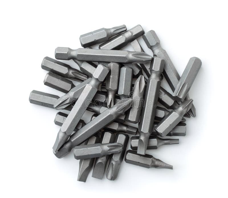 Replacement Impact Screwdriver Bits Stock Photo - Image of screwdriver ...