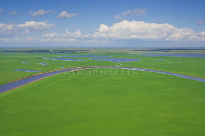 The top view on river stock photo. Image of west, bend - 23165256