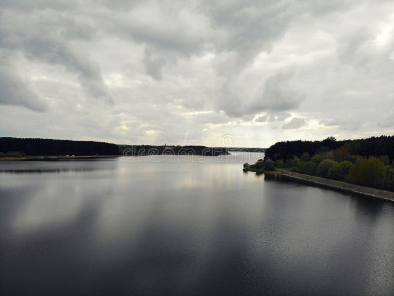Top view of the river stock image. Image of summer, calm - 161878377