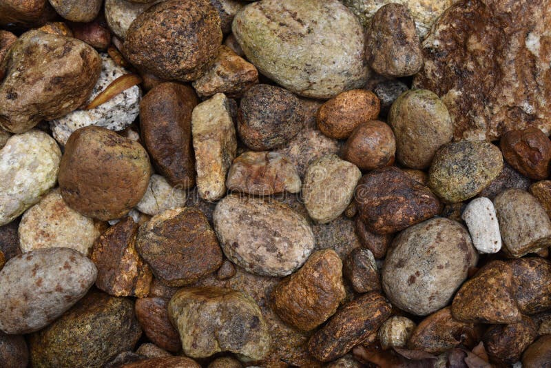 Top View of Rocks on the Riverside Stock Photo - Image of granite ...