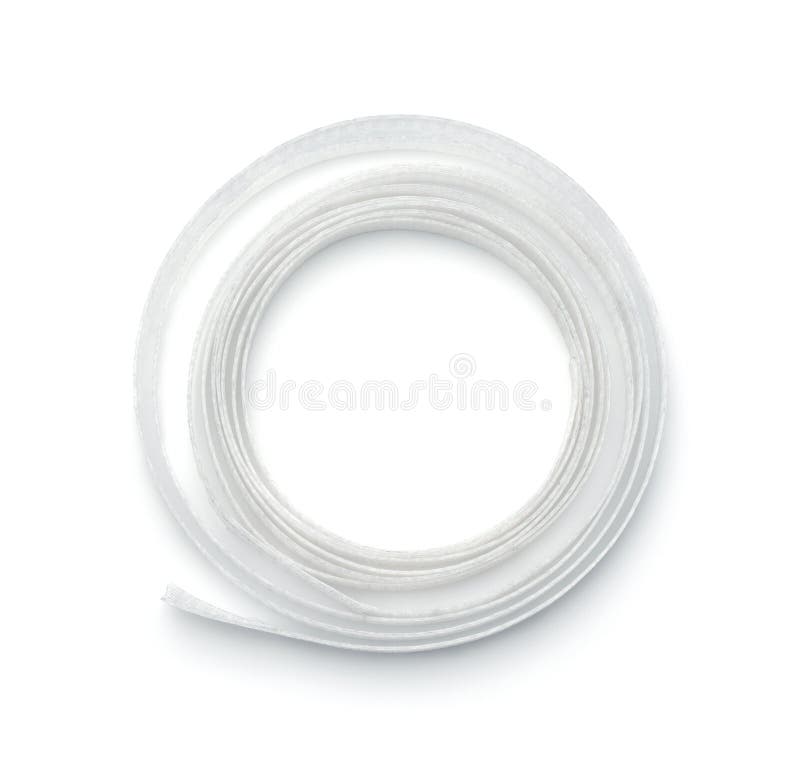 Top View of Rolled Plastic Packaging Strap Stock Photo - Image of ...