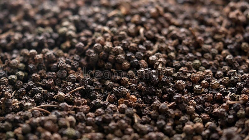 Top View Rotating of Dry Organic Black Pepper Stock Video - Video of ...