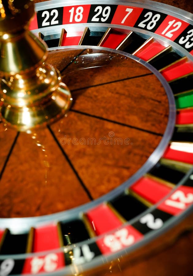 Top View of Roulette at the Gambling House Stock Photo - Image of ...