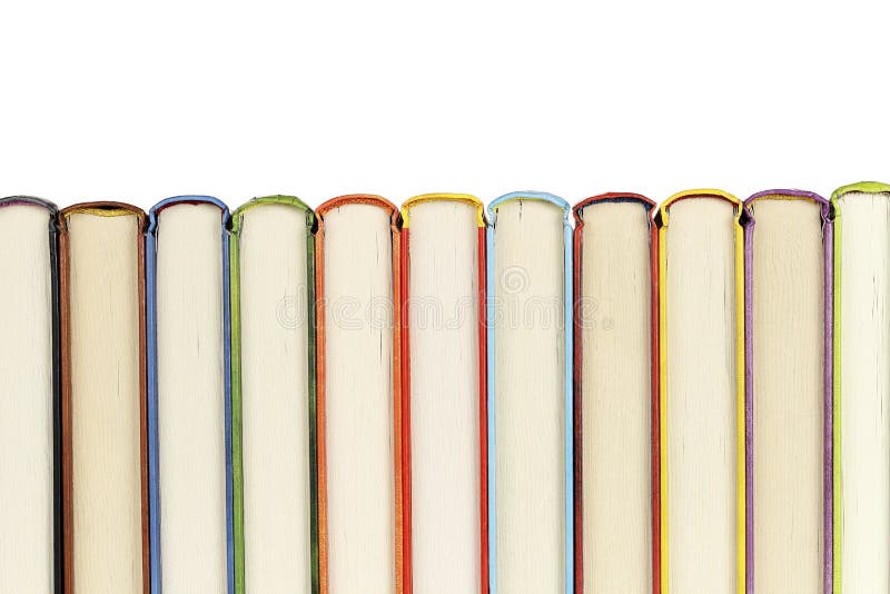 Row of books stock image. Image of pages, space, collection - 110404813