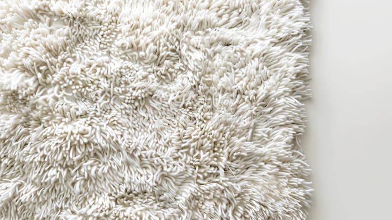 Top View of a Rug on White Background Stock Image - Image of ...
