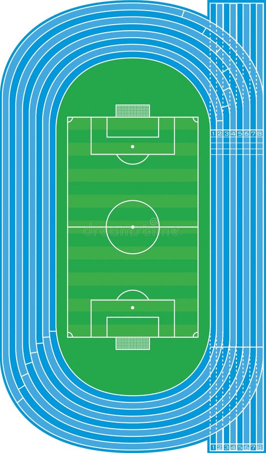 Football Field And Track Dimensions