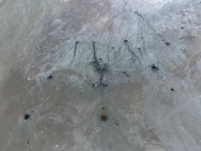 Top View of the Salt Lake Mud Sources. External Similarity with Stock ...