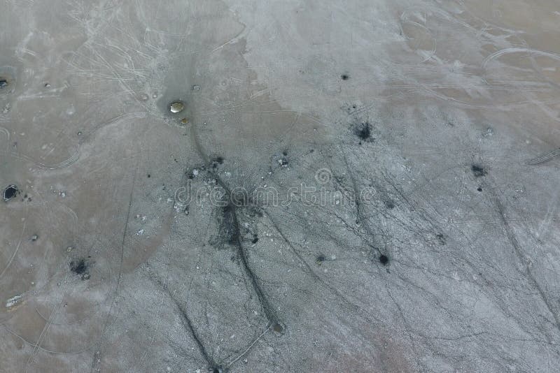 Top View of the Salt Lake Mud Sources. External Similarity with Stock ...