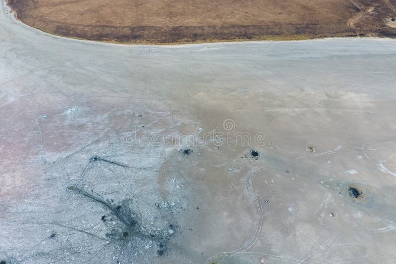 Top View of the Salt Lake Mud Sources. External Similarity with Craters ...
