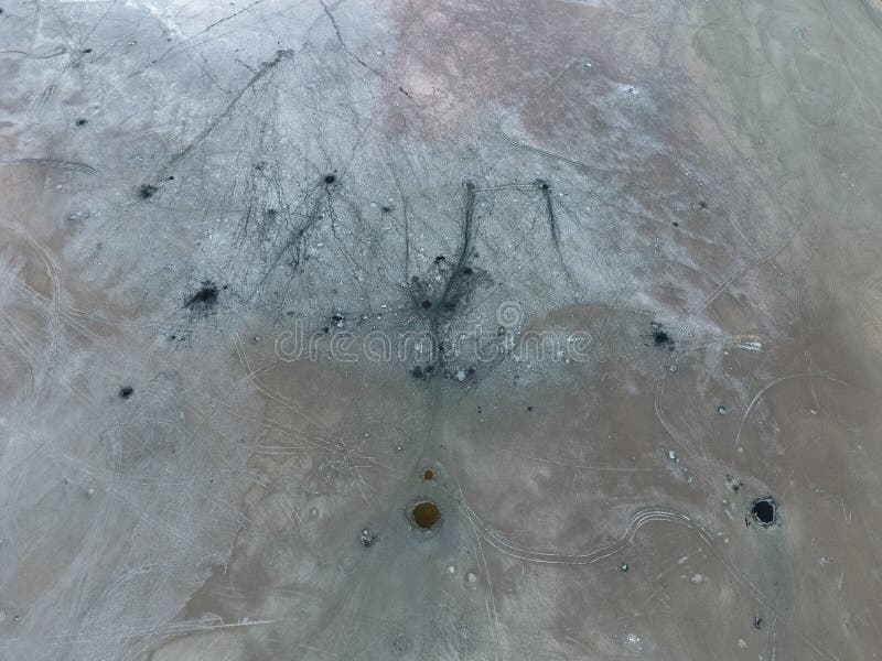 Top View of the Salt Lake Mud Sources. External Similarity with Craters ...