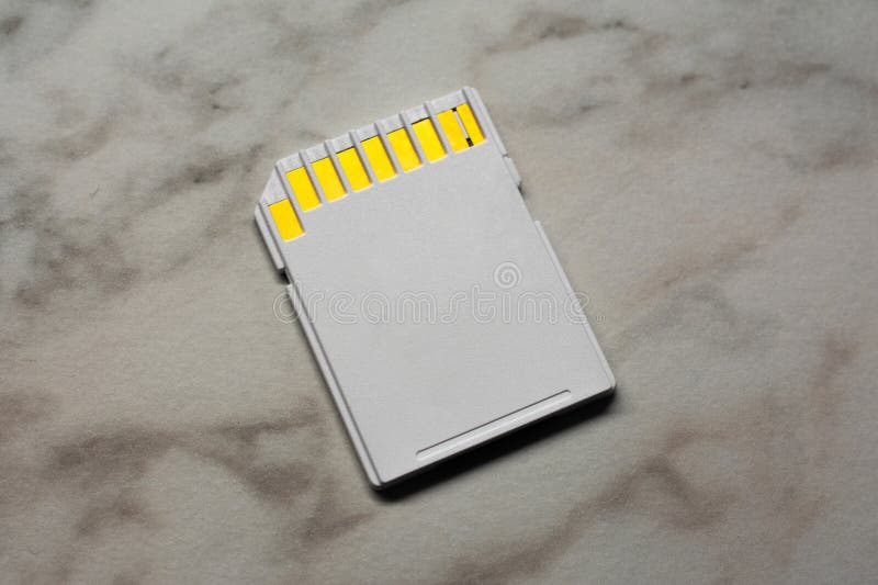 Top View of SD, Micro SD, Card Adapter Lying on the Tabletop Stock ...